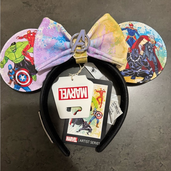 Disney | Accessories | Disney Marvel Avengers 224 Loungefly Ears ...